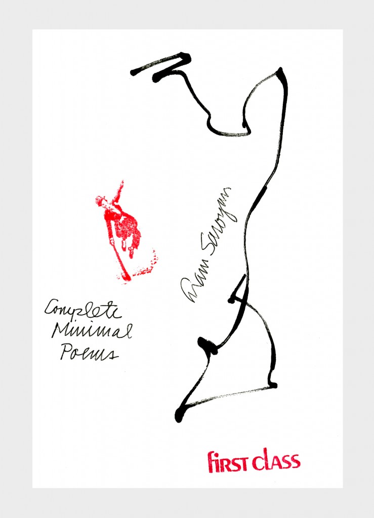 Aram Saroyan – Complete Minimal Poems (Limited Edition) 2016 | Product ...