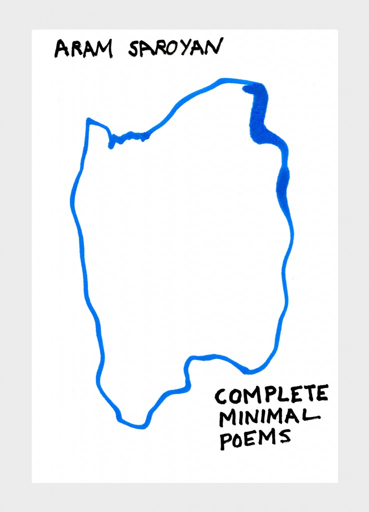 Aram Saroyan – Complete Minimal Poems (Limited Edition) 2016 | Product ...